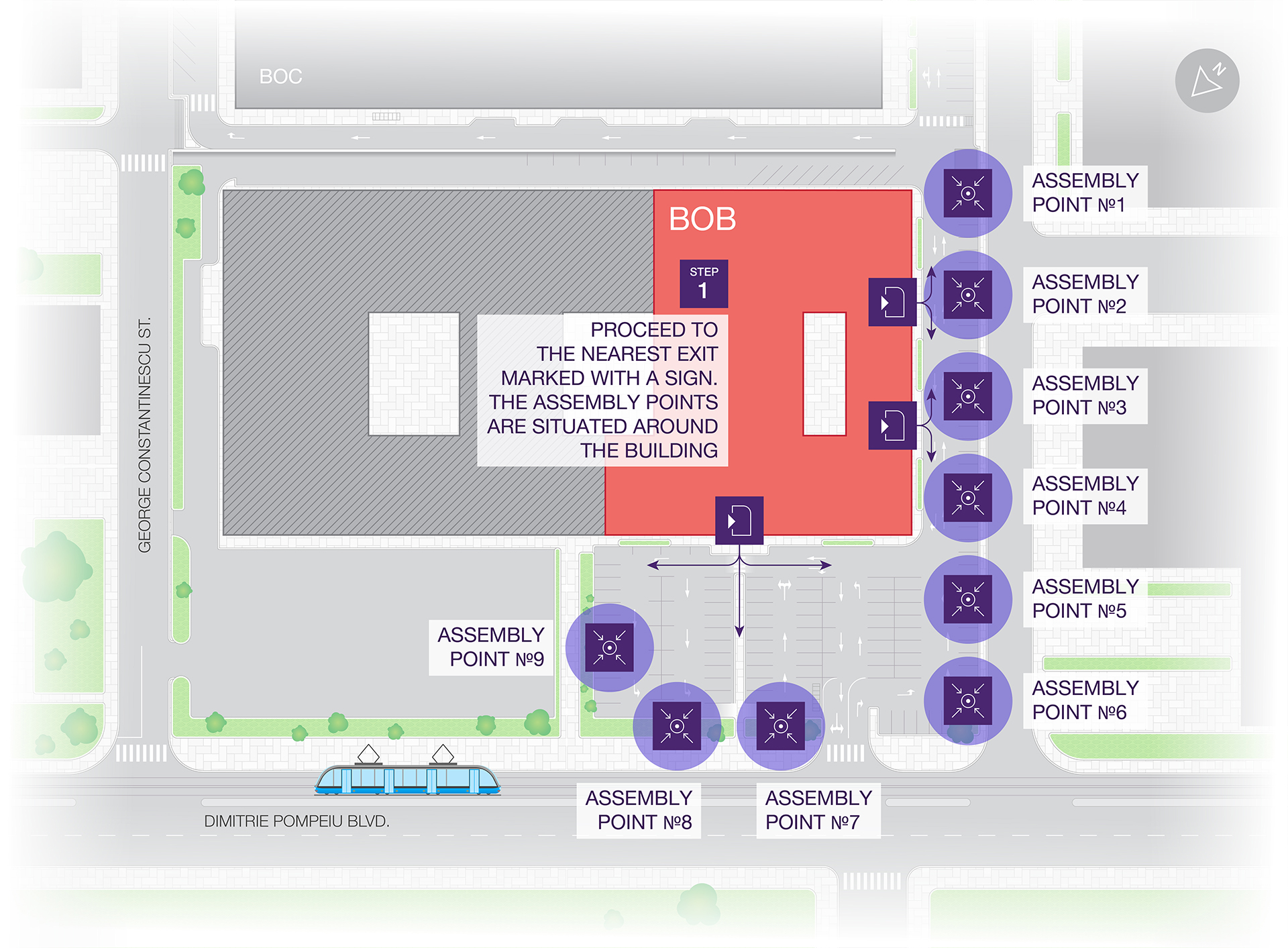 Assembly point – BOB TOWER